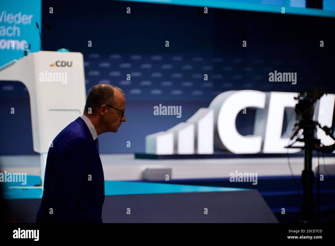 Berlin, Germany. February 03, 2025. Christian Democrats (CDU) party ...