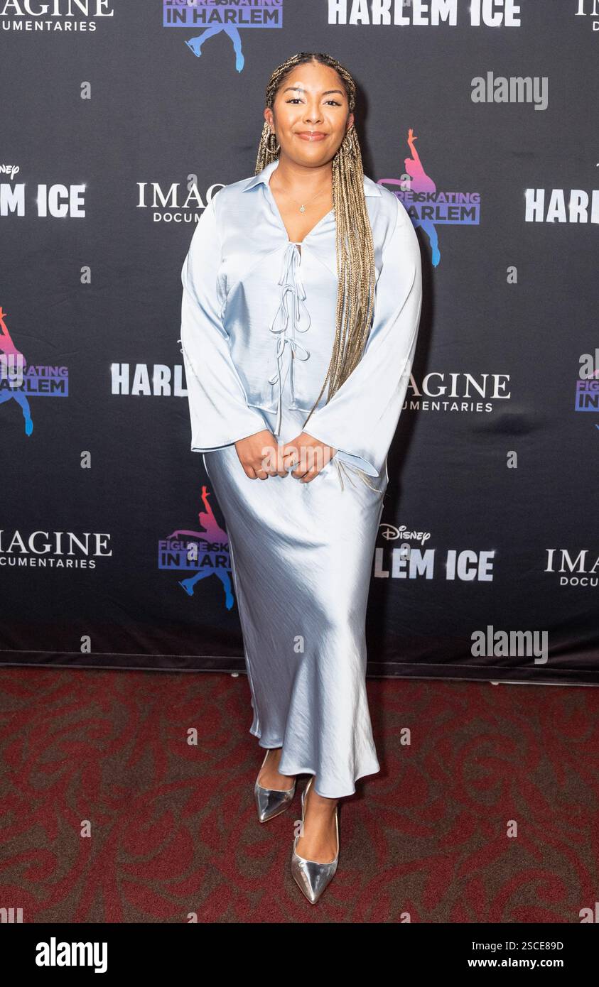 Kaitlyn McNab attends Figure Skating in Harlem's private preview and ...