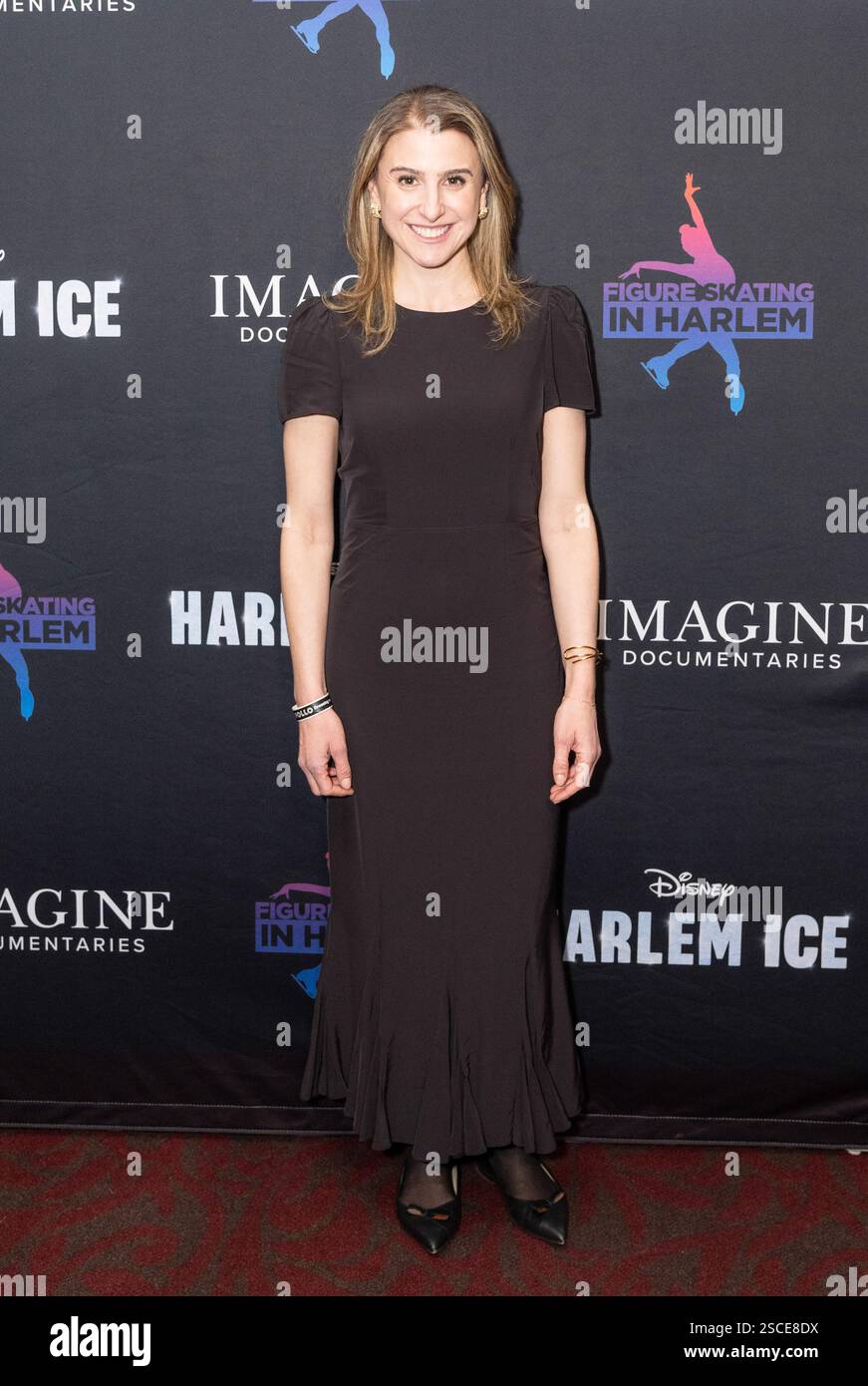 Alex Wasch attends Figure Skating in Harlem's private preview and ...