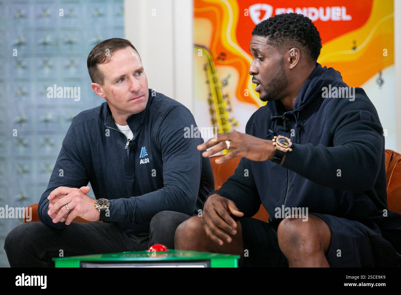 New Orleans, Louisiana, USA. 6th February, 2025. Drew Brees appears ...