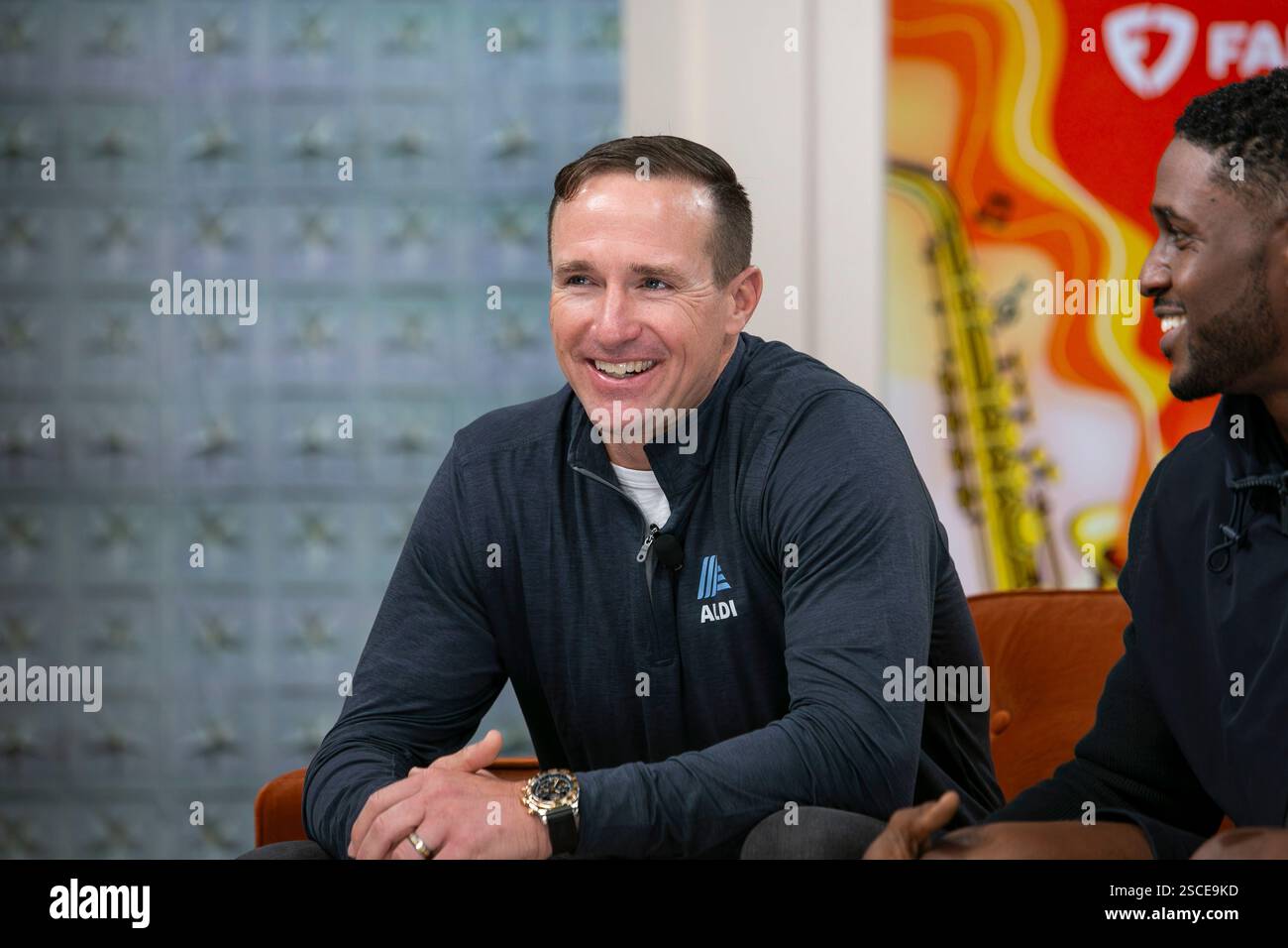 New Orleans, Louisiana, USA. 6th February, 2025. Drew Brees appears on ...