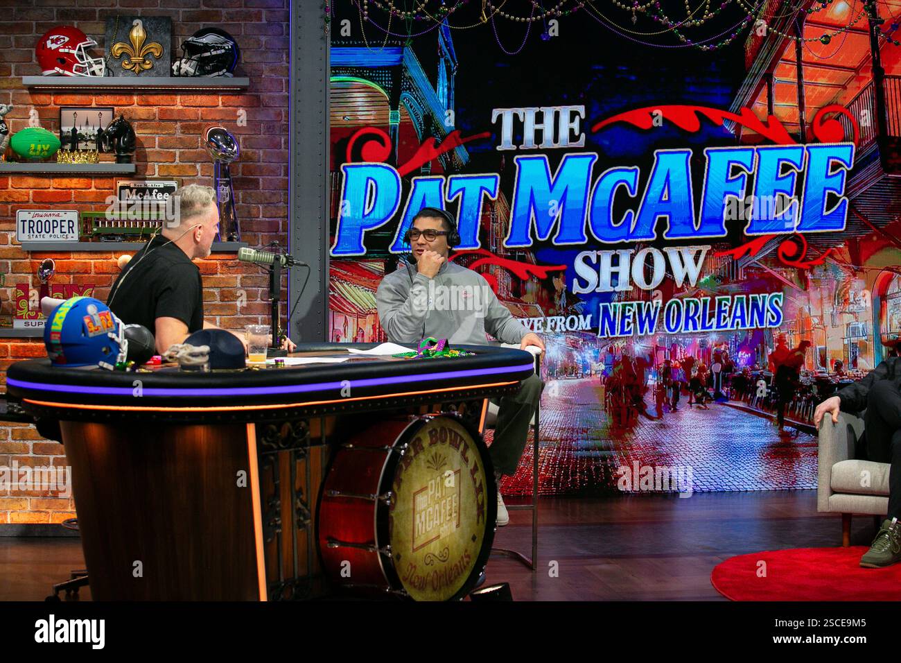 New Orleans, Louisiana, USA. 6th February, 2025. Los Angeles Rams wide ...