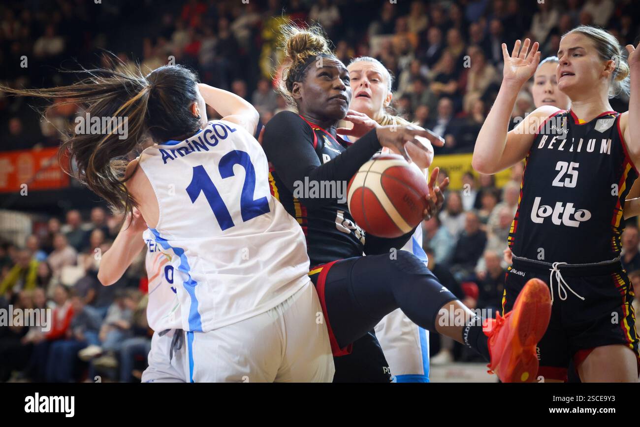 Oostende, Belgium. 06th Feb, 2025. Azerbaijan Shilan Akbingol and ...