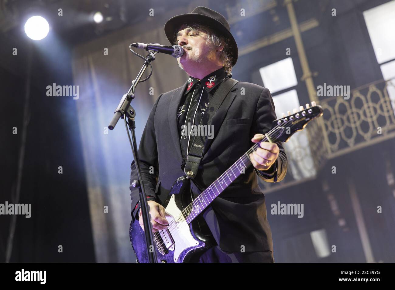 Pete Doherty, singer of The Libertines live on European Tour 2025 at ...