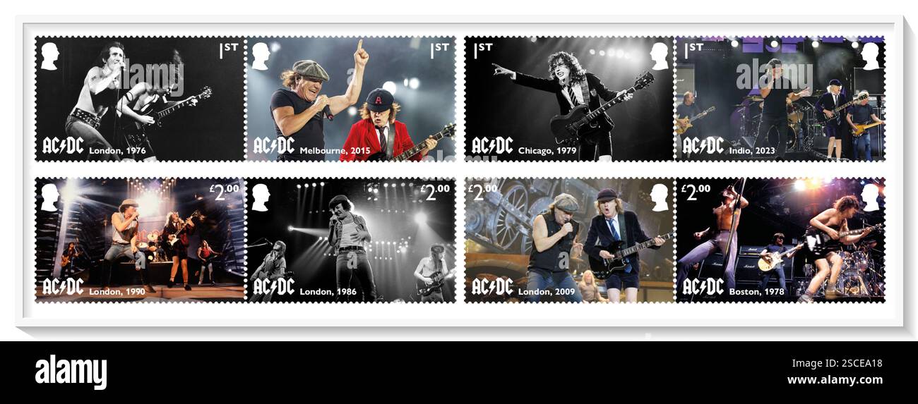 Non Exclusive: Royal Mail unveils a set of eight stamps celebrating the ...