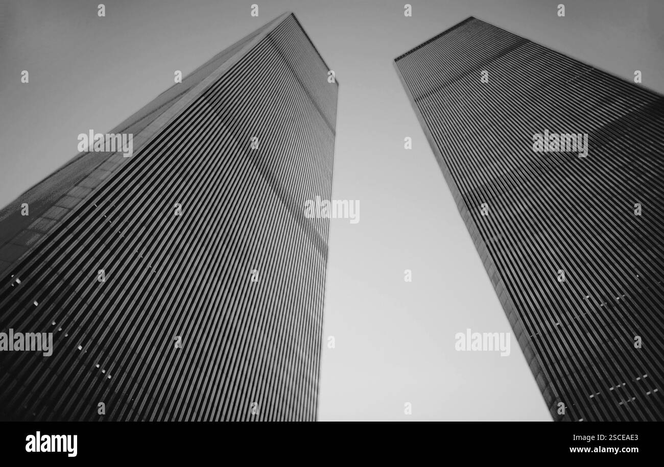 World trade center 2000 Black and White Stock Photos & Images - Alamy
