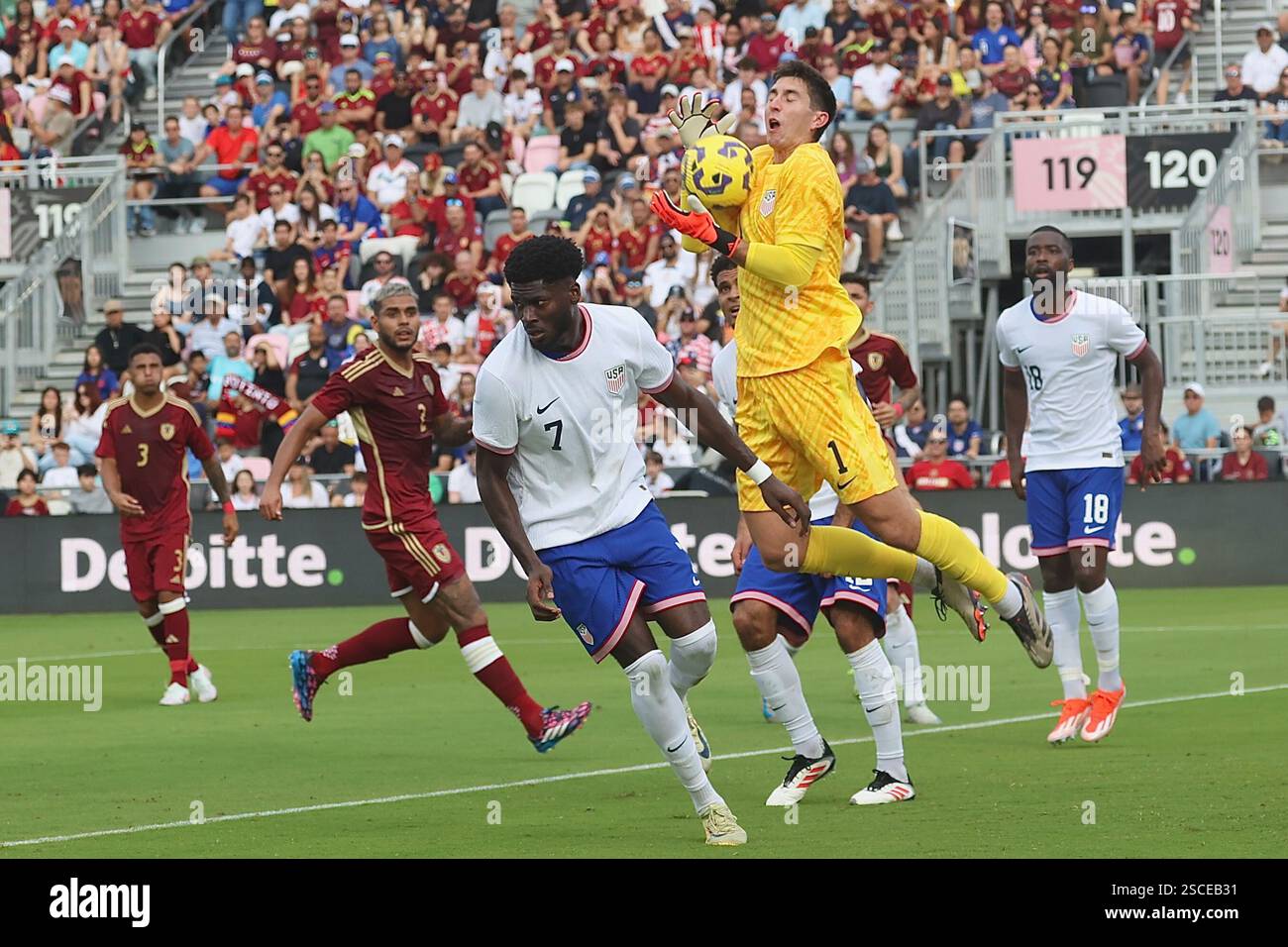 Ft Lauderdale, United States. 18th Jan, 2025. United States Men's ...