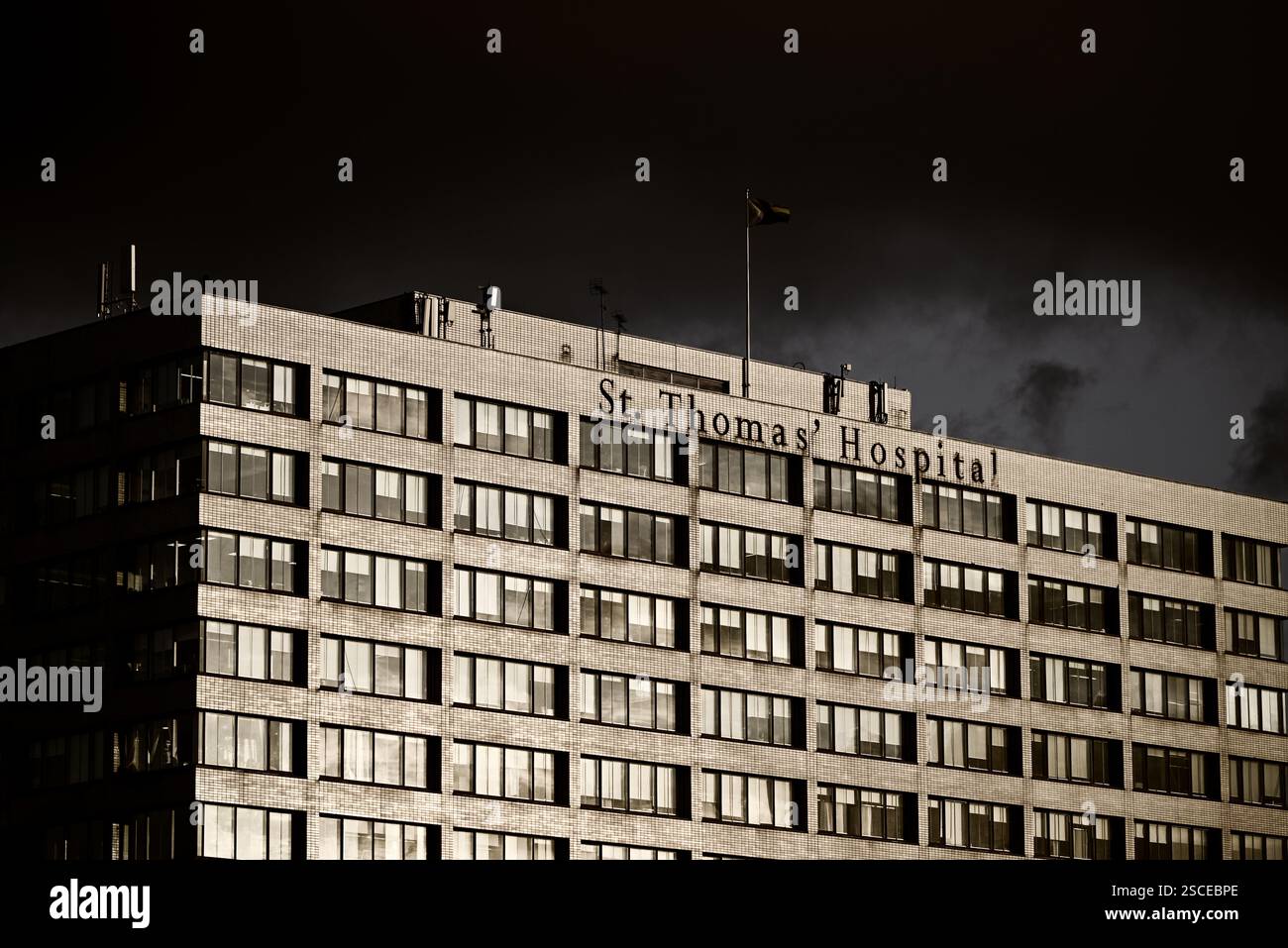 St Thomas' Hospital Stock Photo - Alamy
