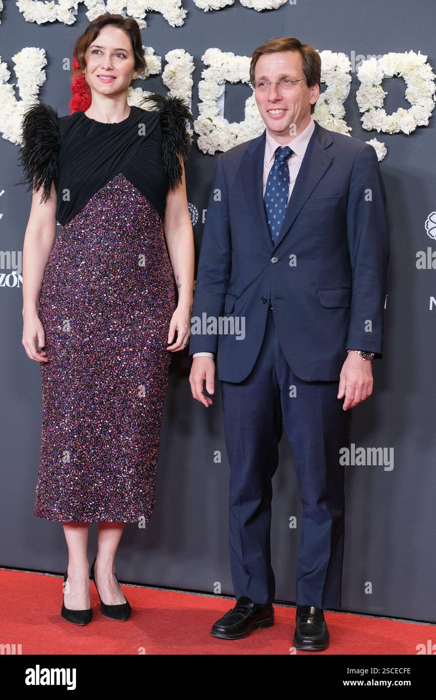 Isabel Diaz Ayuso attends the San Isidro 2025 gala at Plaza de Toros de ...