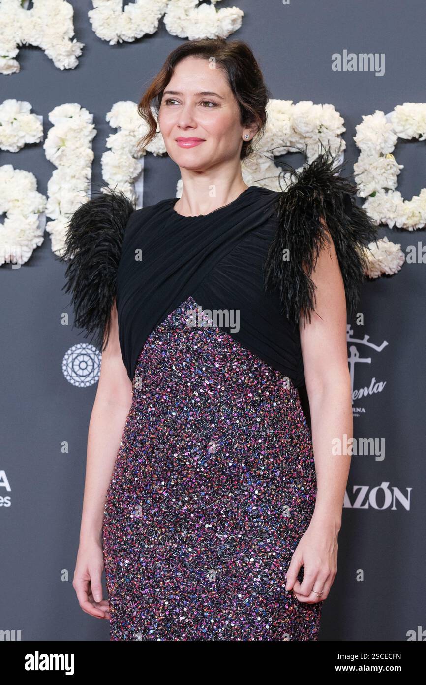 Isabel Diaz Ayuso attends the San Isidro 2025 gala at Plaza de Toros de ...