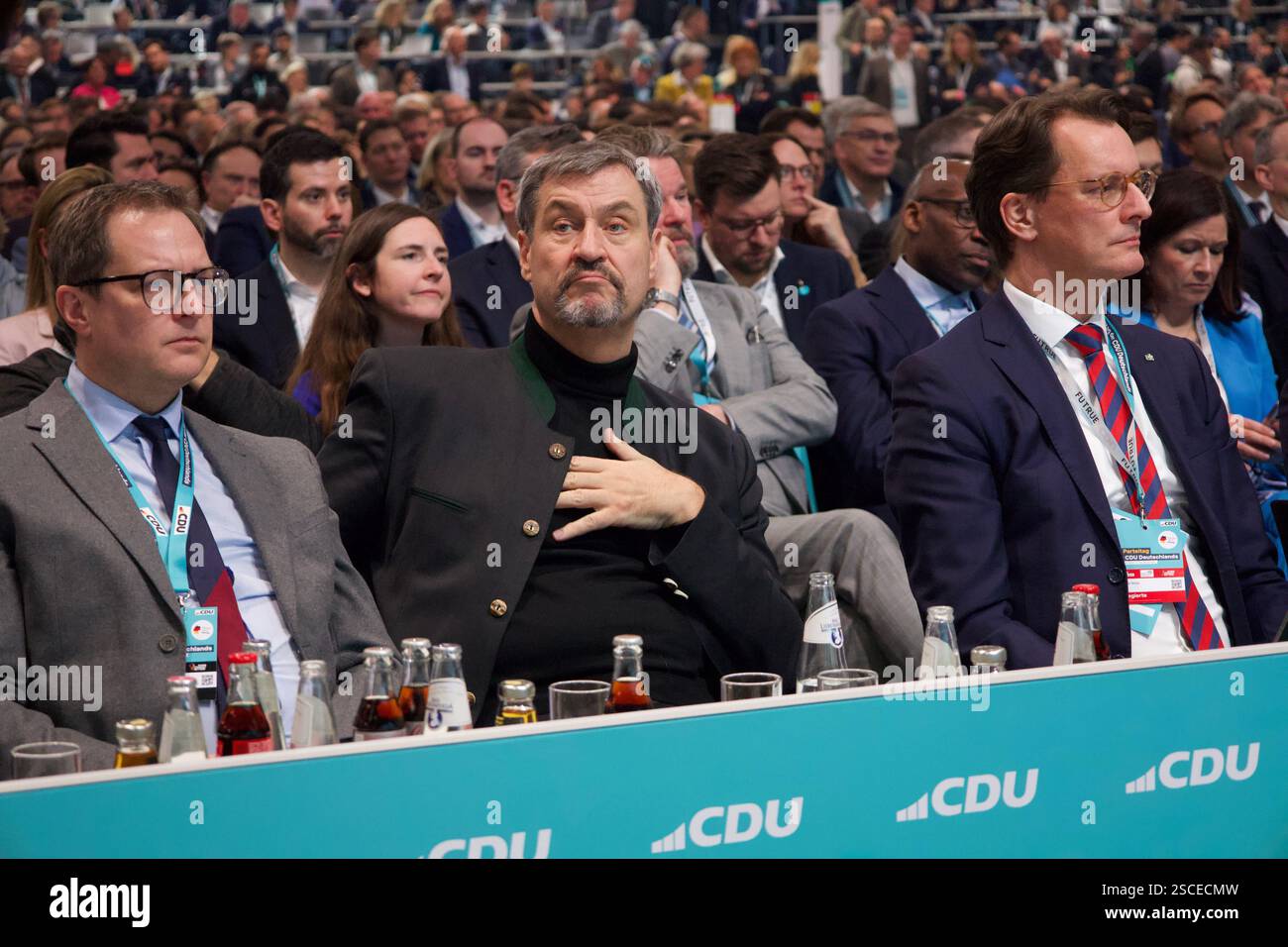 Berlin, Germany. February 03, 2025. Christian Democrats (CDU) party ...