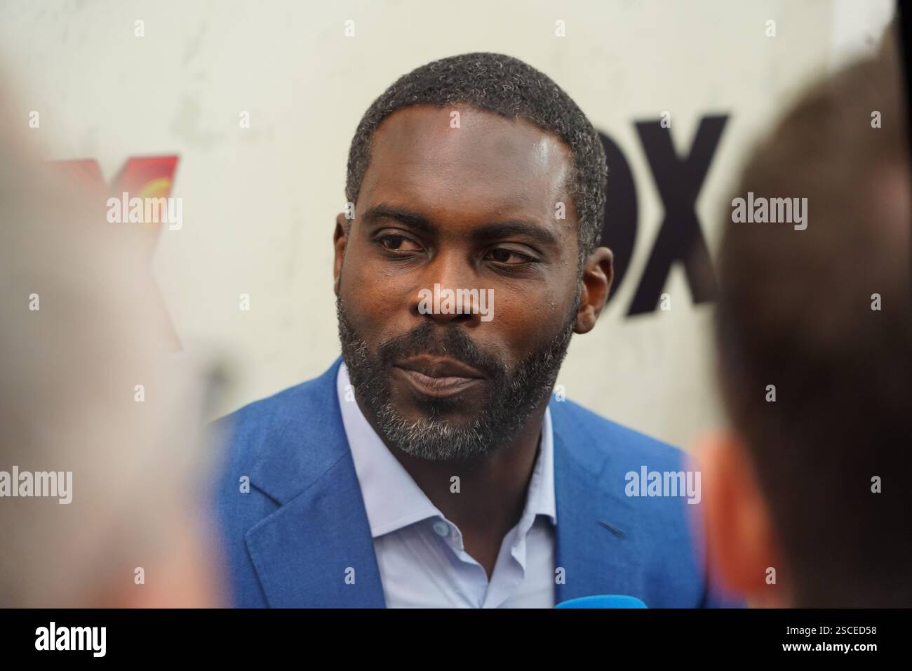 Former NFL player and football coach Michael Vick During the Fox Sports ...