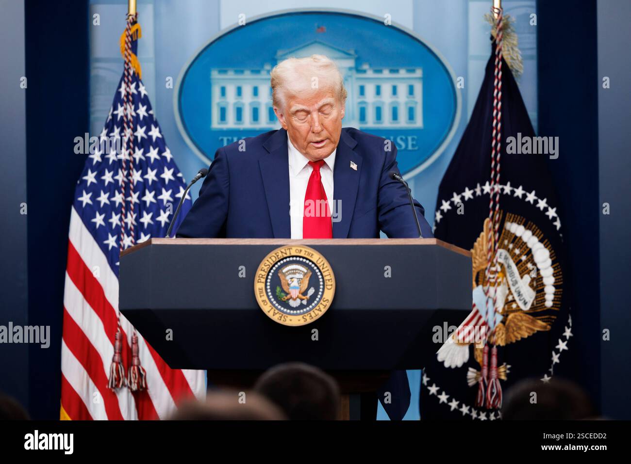 Washington, Dc, USA. 30th Jan, 2025. WASHINGTON -- President Donald ...