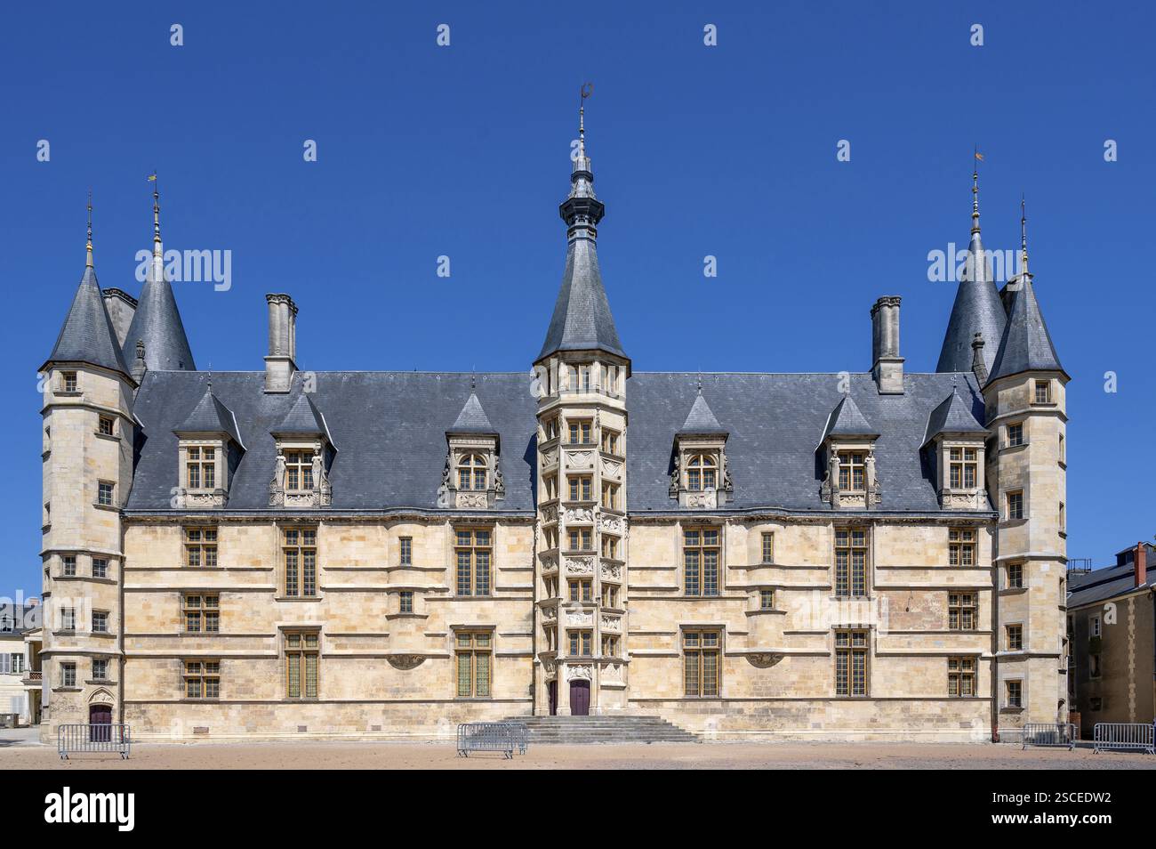 South facade of the Palais Ducal in the Renaissance style of the 16th ...