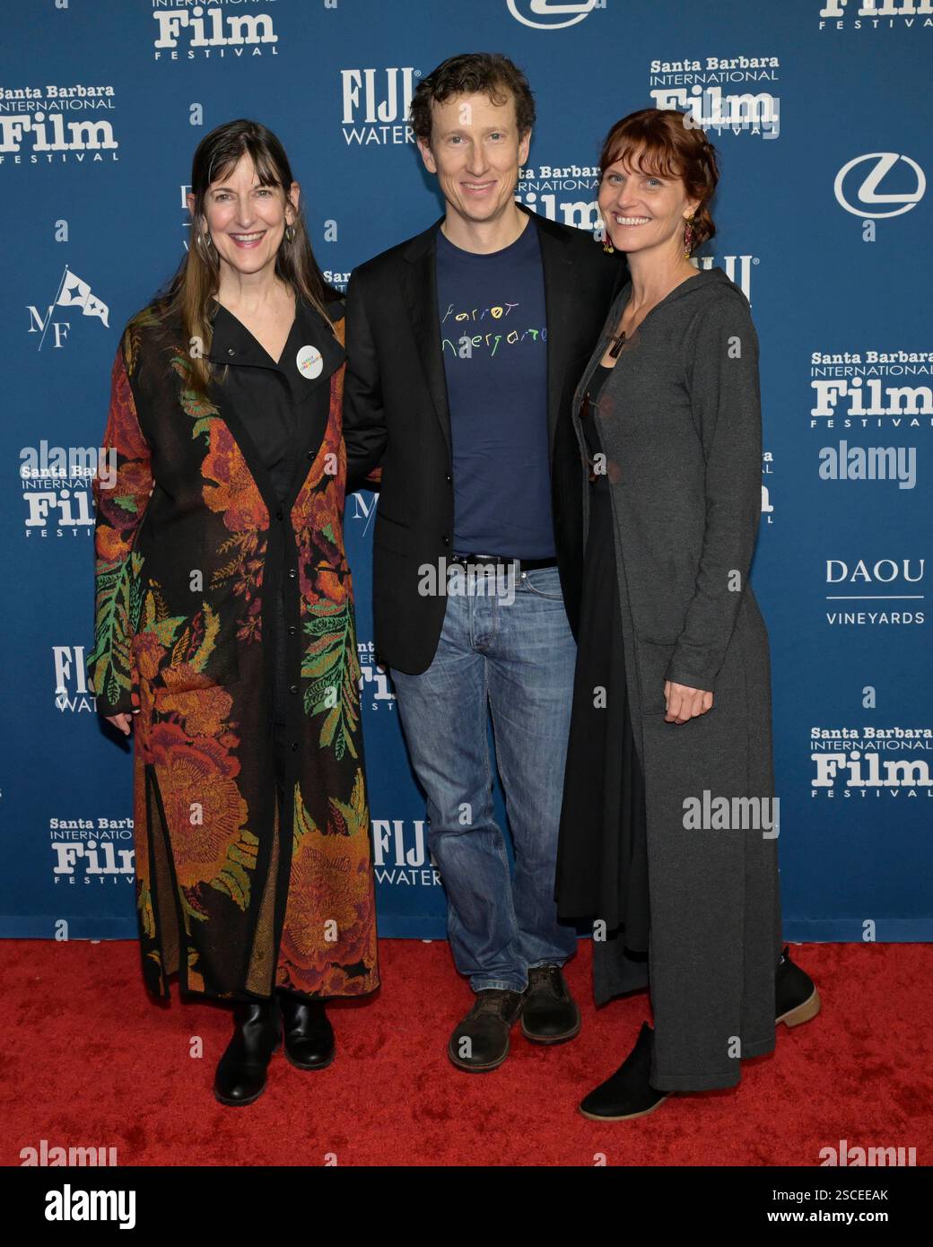 February 5, 2025, Santa Barbara, California, USA: (L-R) Amy Herdy ...
