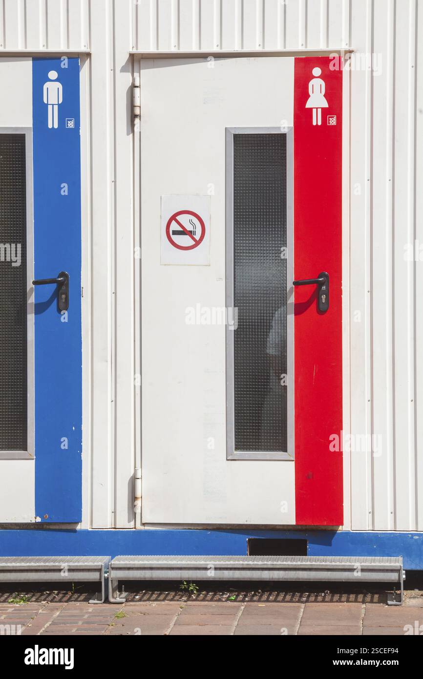 Public toilet block, WC, Bremen, Germany, Europe Stock Photo - Alamy