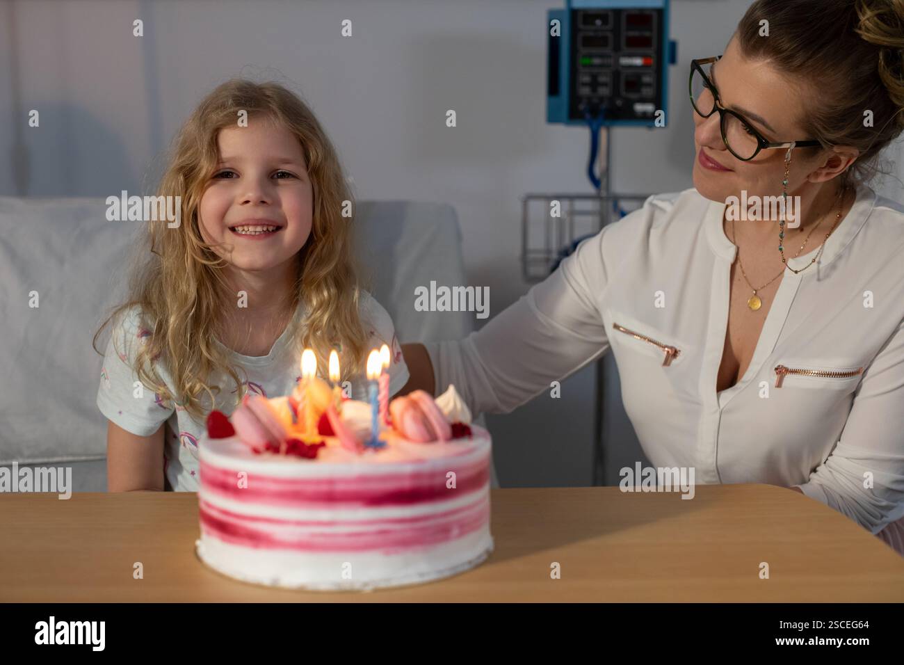 A Heartwarming Celebration of a Birthday in a Hospital Room Surrounded ...