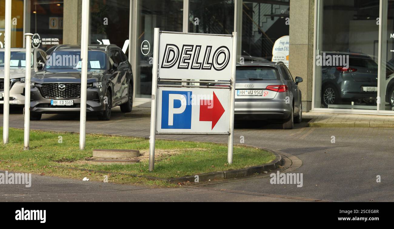 Opel-Autohaus der Ernst Dello GmbH & Co. KG in der Automeile Nedderfeld ...