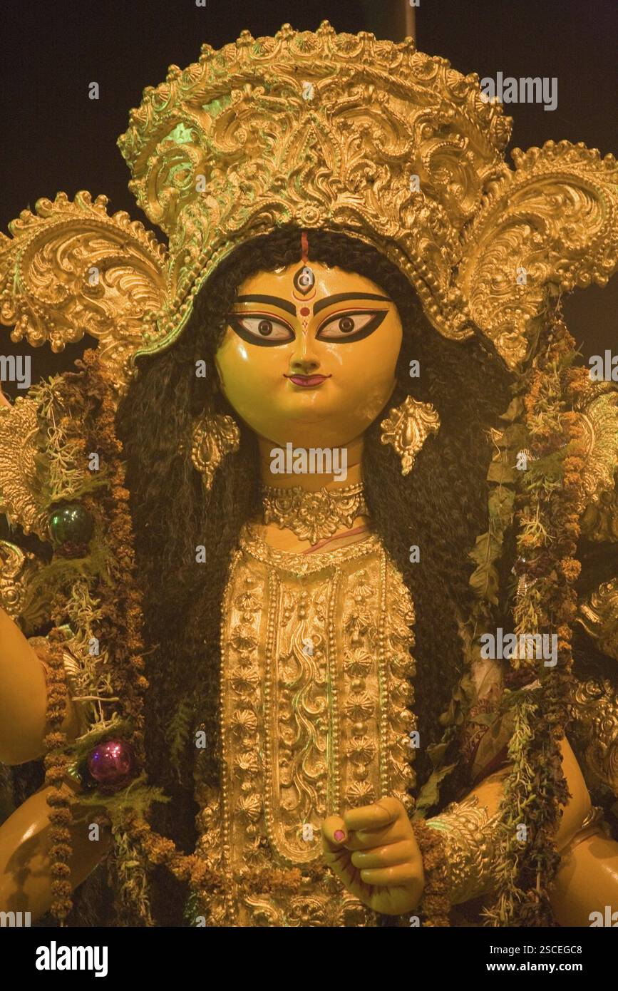 Idol of Goddess Durga, Durga Pooja dassera Vijayadasami Festival ...