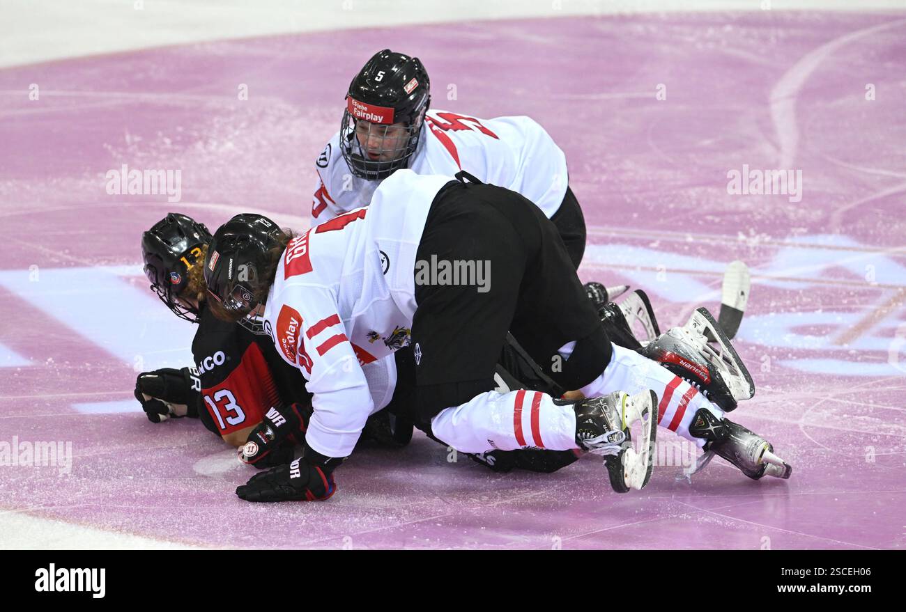 Bremerhaven, Germany. 06th Feb, 2025. Ice hockey, women: Olympic ...