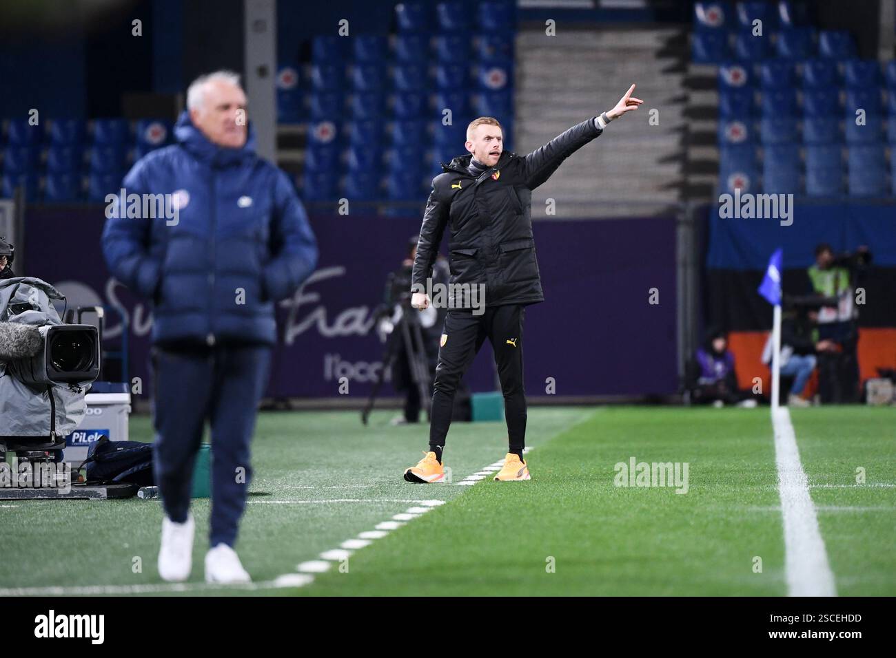 Edward STILL (Entraineur adjoint Lens RCL) during the Ligue 1 McDonald's match between ...