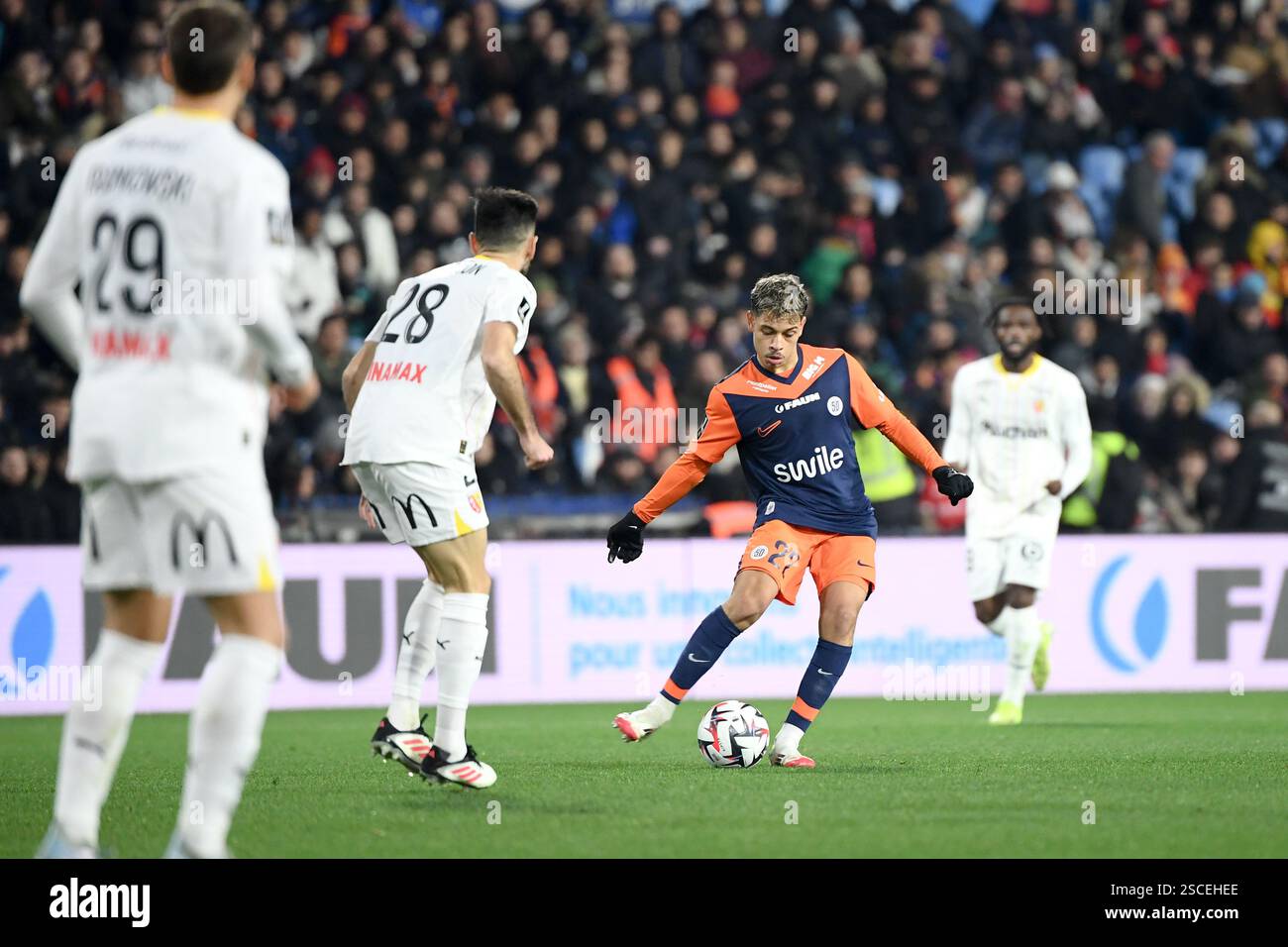 22 Khalil FAYAD (mhsc) during the Ligue 1 McDonald's match between ...