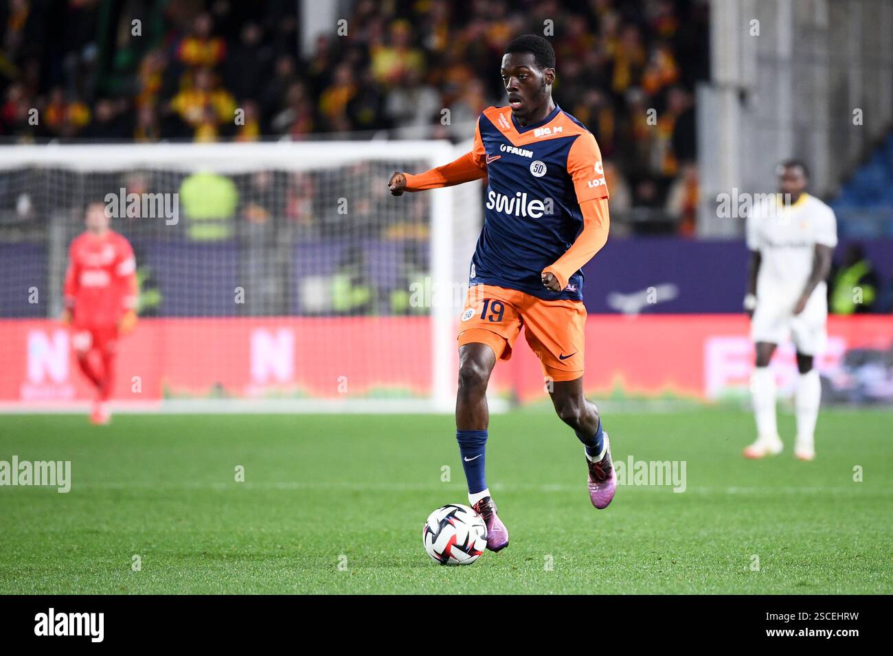 19 Rabby NZINGOULA (mhsc) during the Ligue 1 McDonald's match between ...