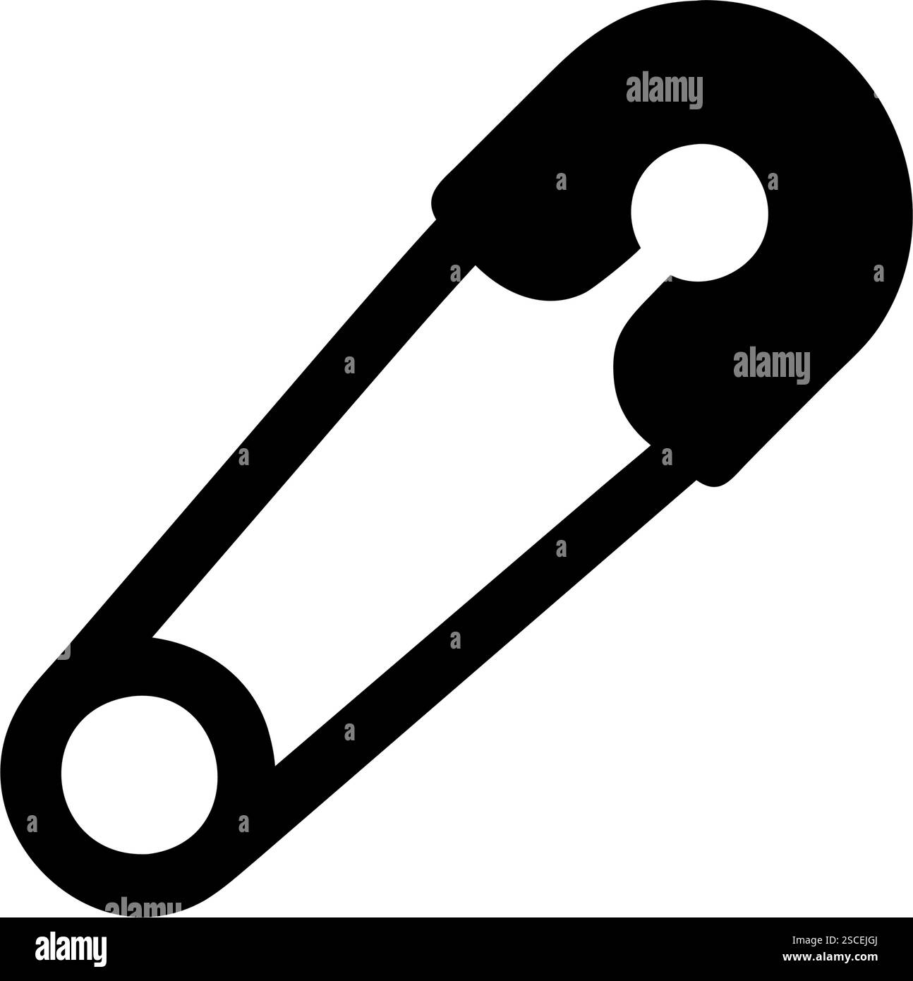 Safety pin textile industry tool Stock Vector Image & Art - Alamy