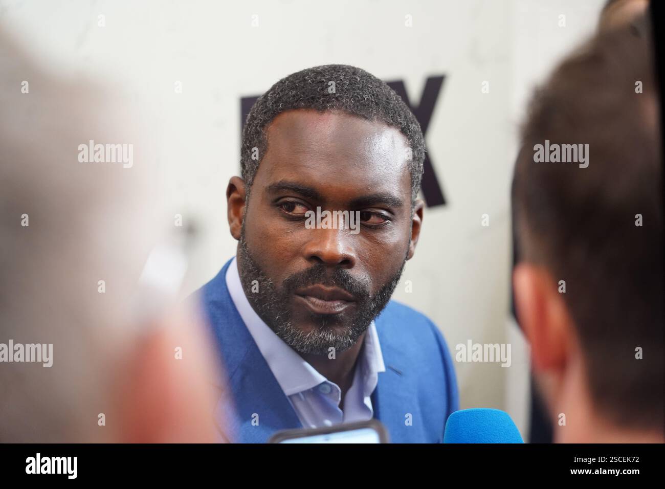 Former NFL player and football coach Michael Vick During the Fox Sports ...