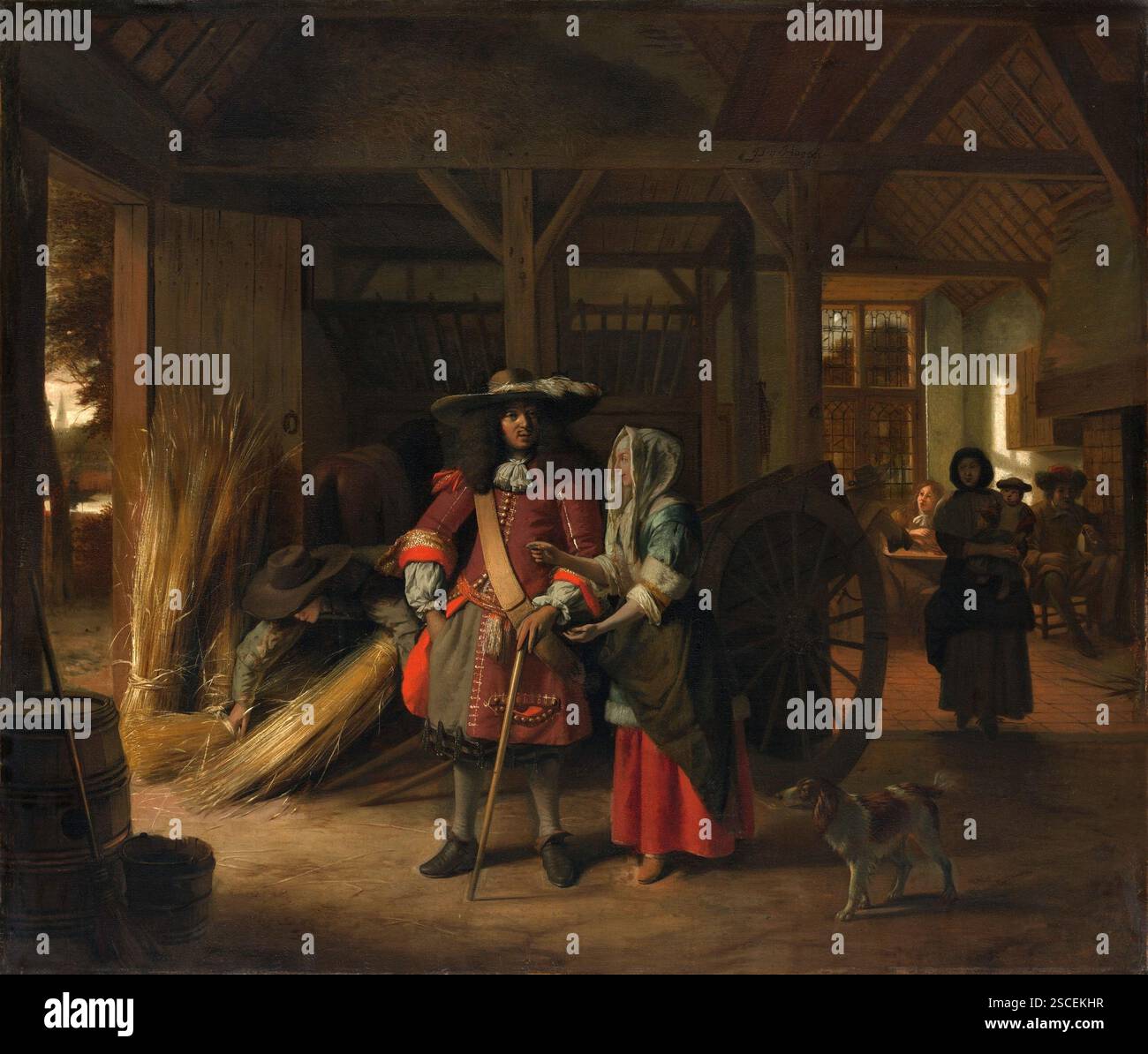 Everyday life 17th century hi-res stock photography and images - Alamy