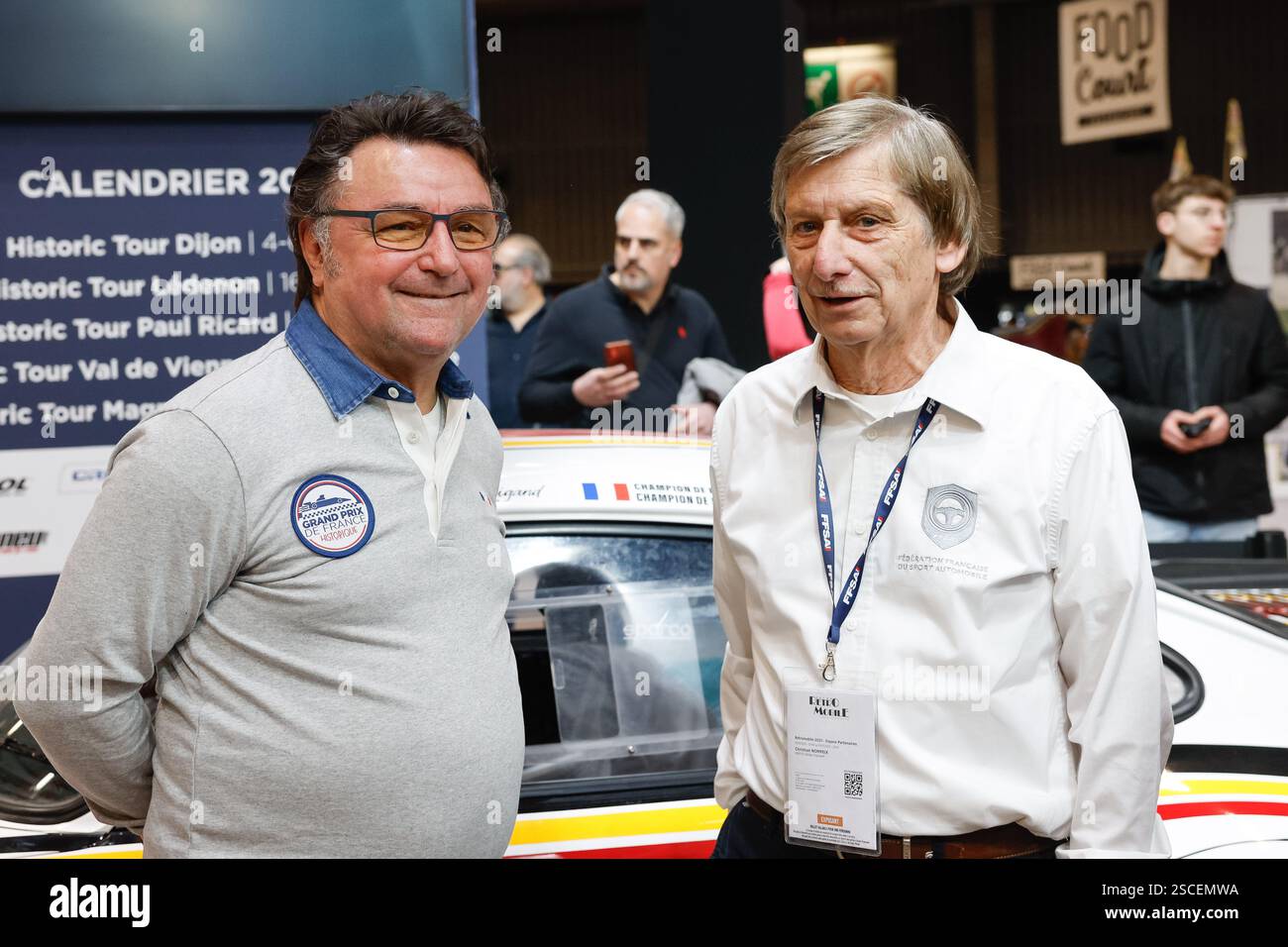 Paris, France. 05th Feb, 2025. René Arnoux, portrait, Stand FFSA during ...