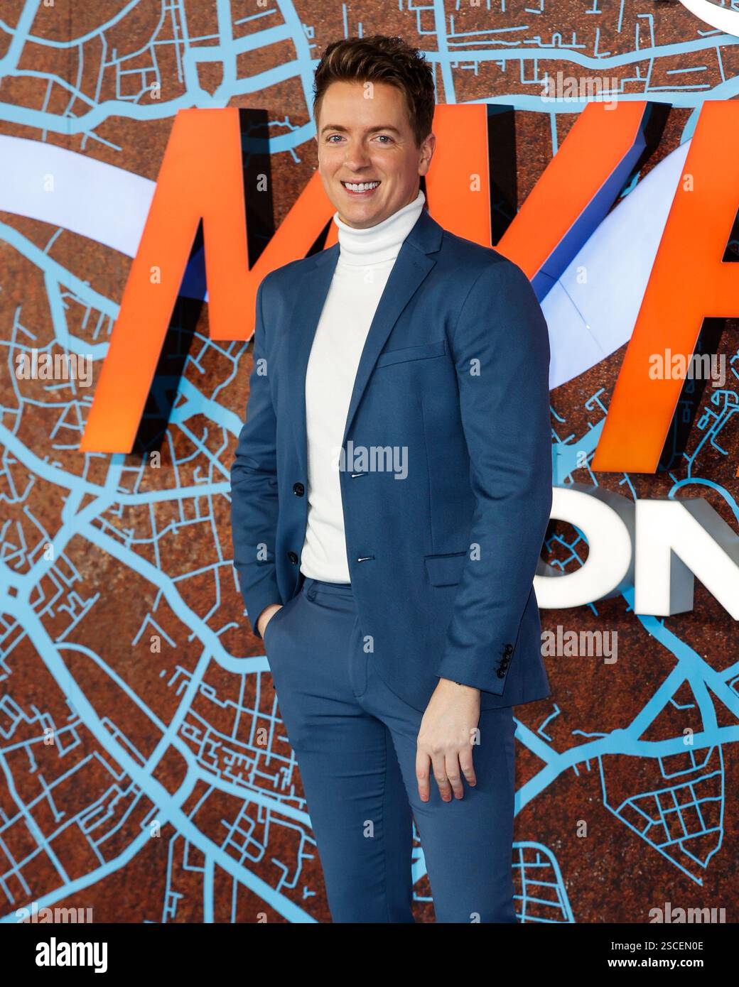 Luis Elkes attends the Global Premiere of 'My Fault: London' held at ...