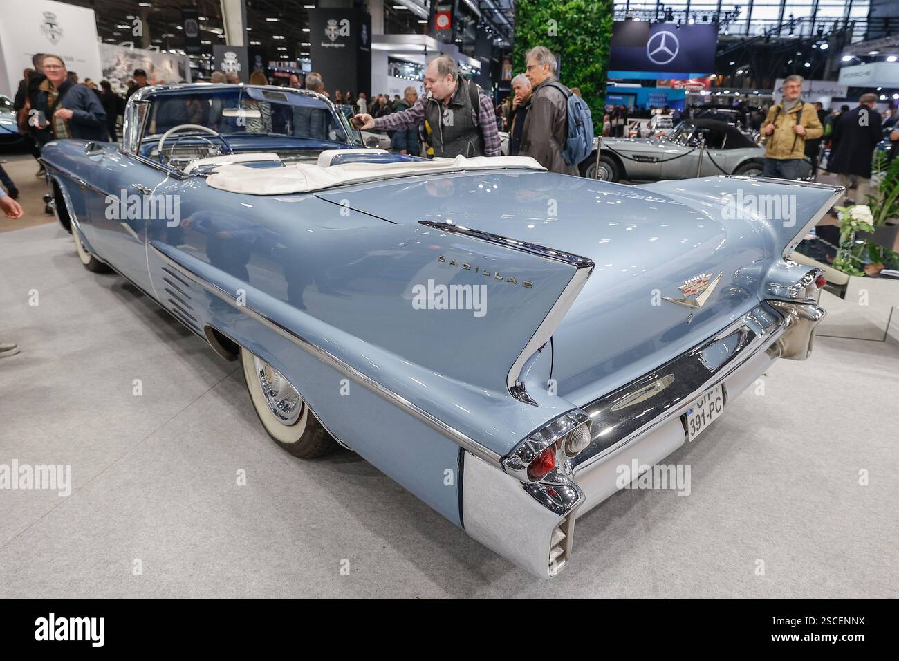 Paris, France. 06th Feb, 2025. Cadillac Eldorado 1958, during the ...