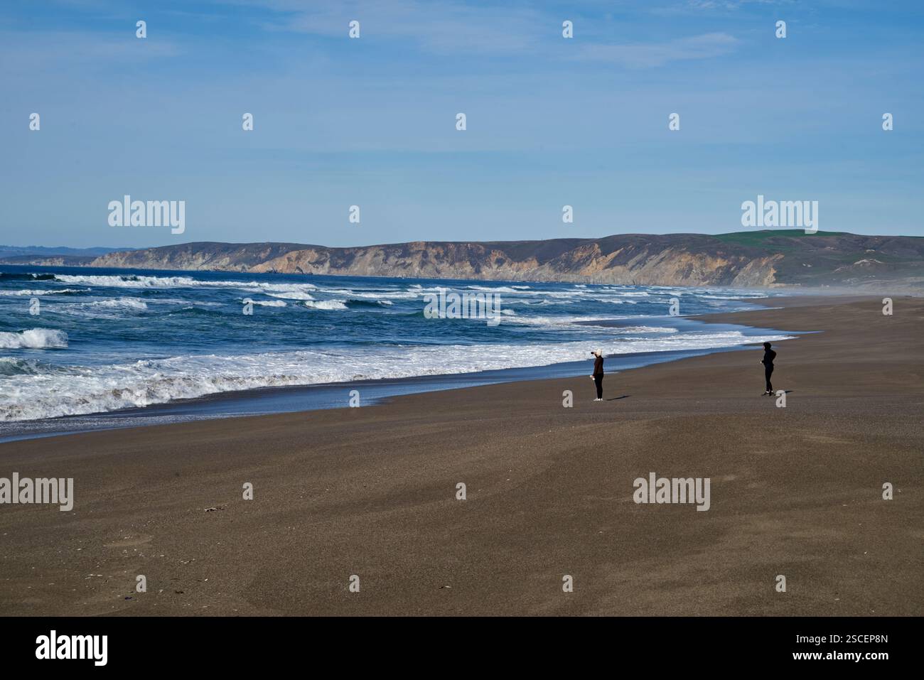 Wide shot pristine beach in hi-res stock photography and images - Alamy