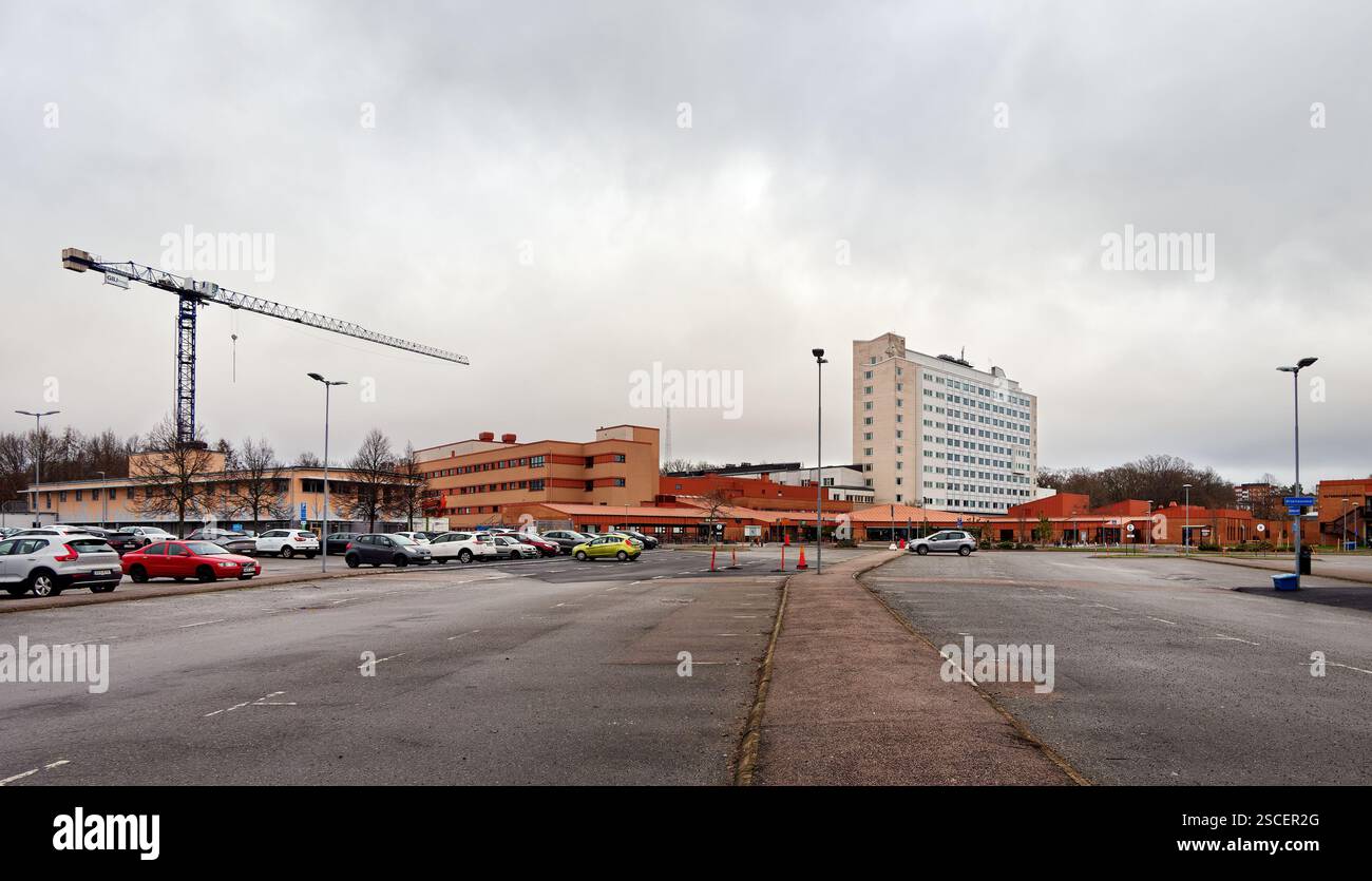 The regional hospital in Karlshamn during Christmas Stock Photo - Alamy