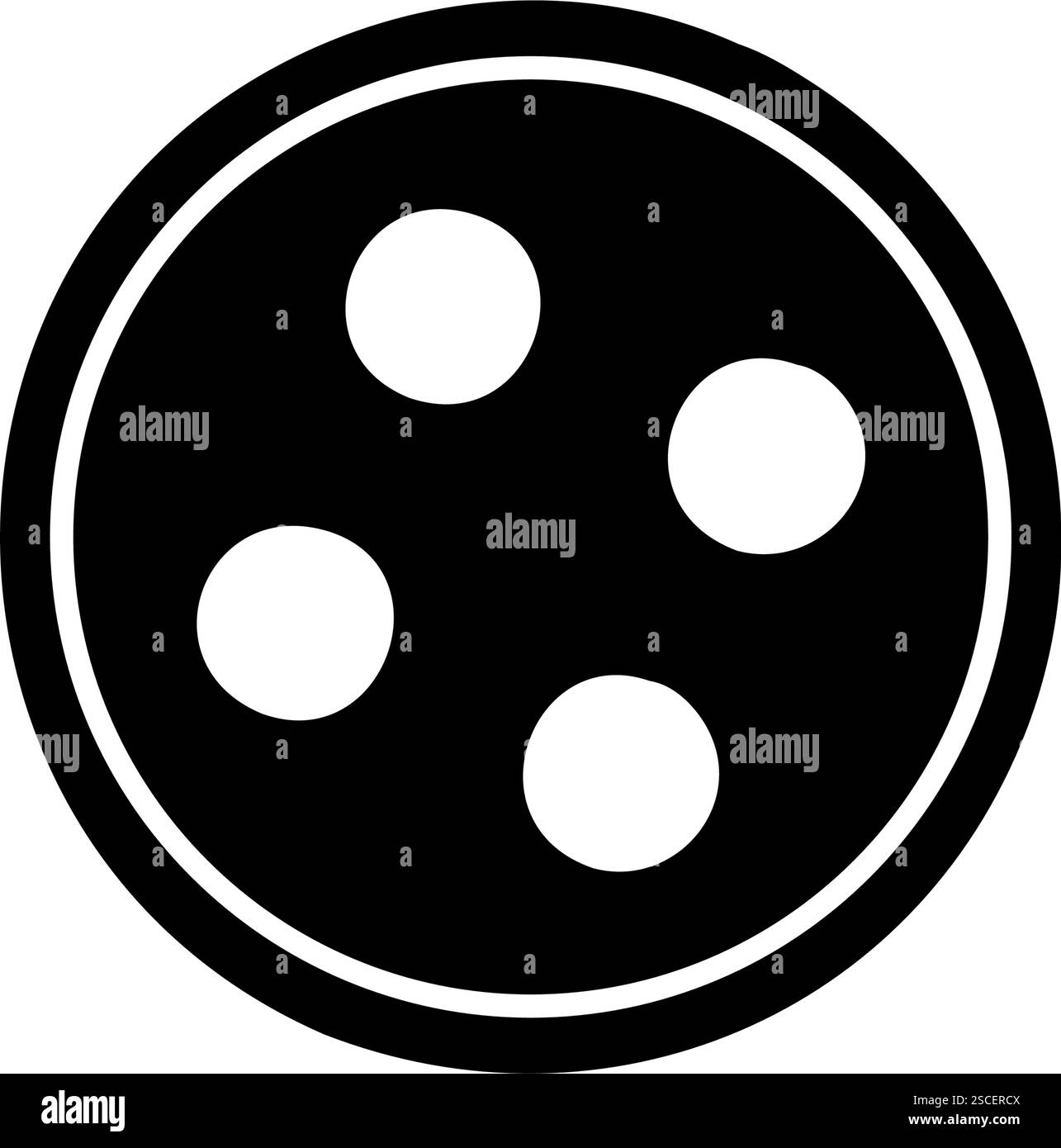 Button textile industry fastening tool Stock Vector Image & Art - Alamy