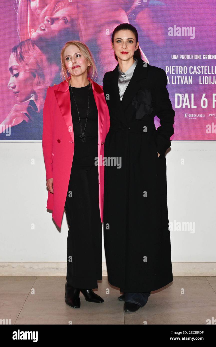 Debora Attanasio and Barbara Ronchi during the photocall for the ...