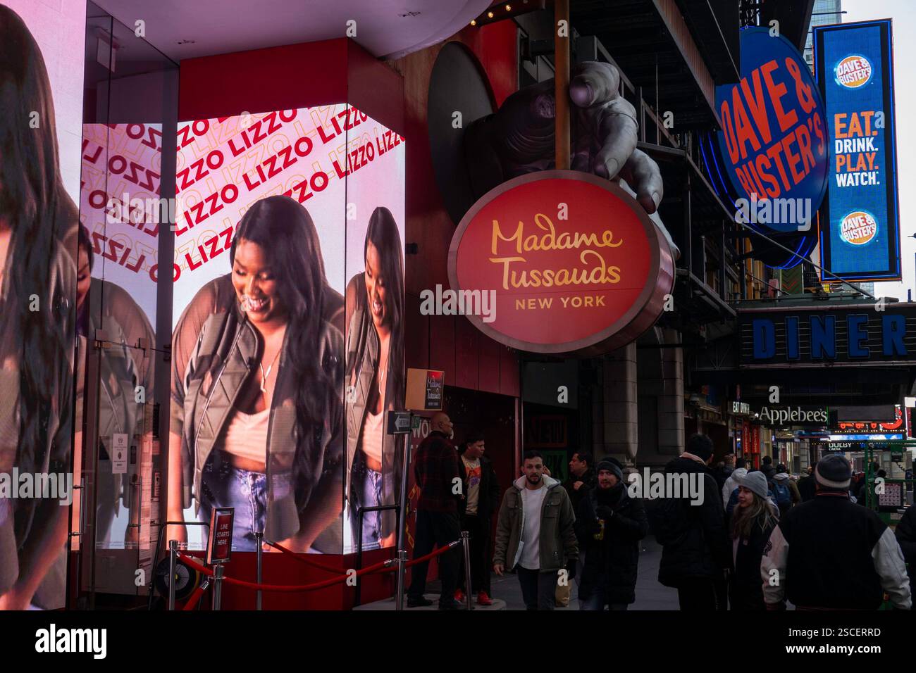 Madame Tussauds Wax Museum is a popular attraction on West 42nd Street ...