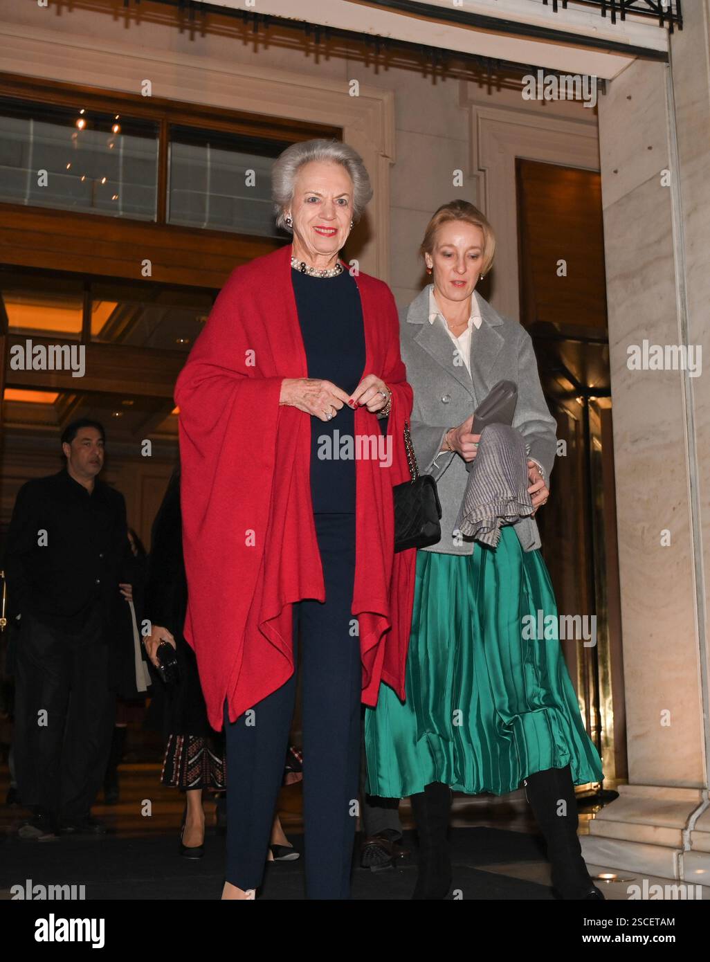Athens, Greece. 6 February 2025. Princess Benedikte of Denmark and ...