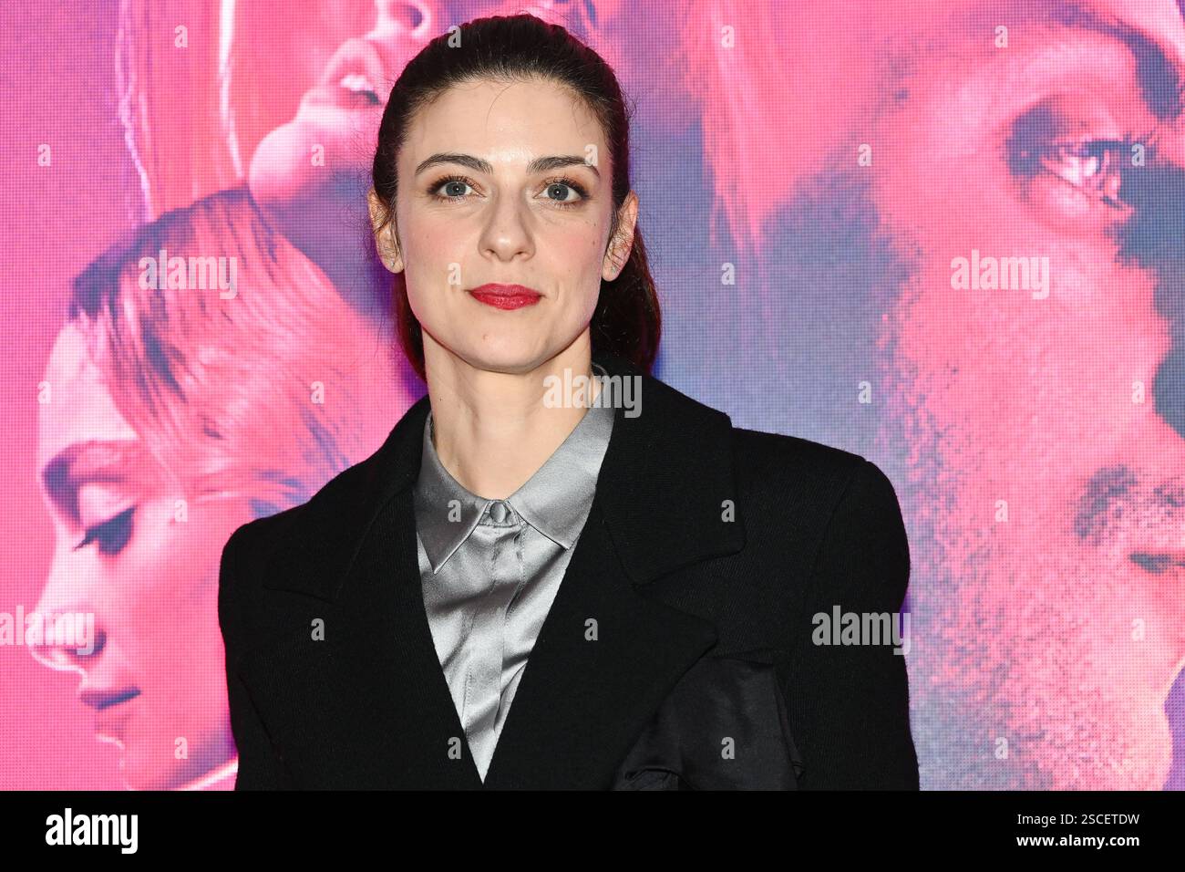 Barbara Ronchi during the photocall for the presentation of Diva Futura ...