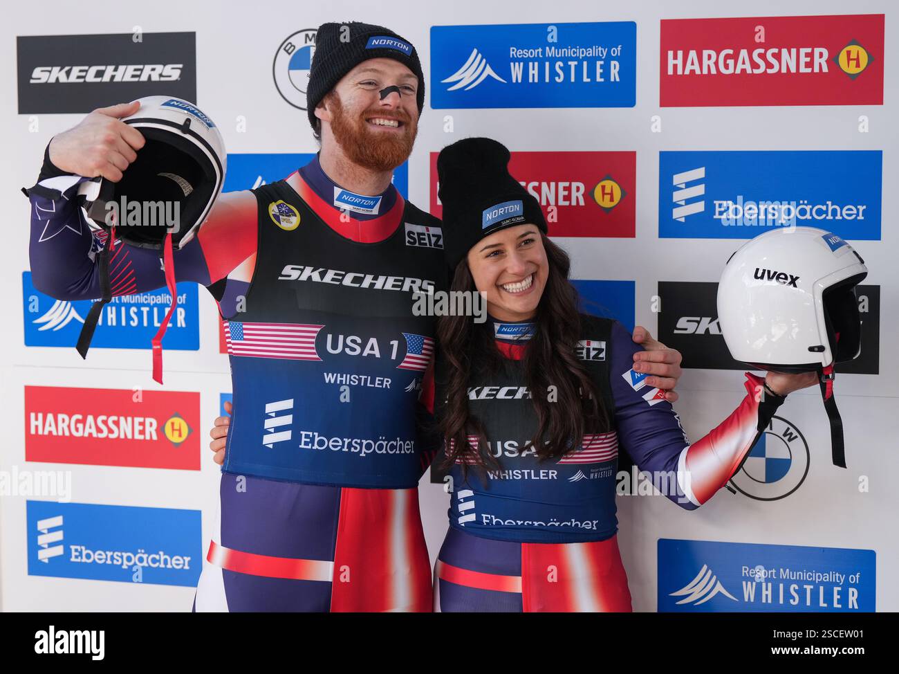 Jonathan Eric Gustafson, left, and Emily Sweeney, of the U.S ...