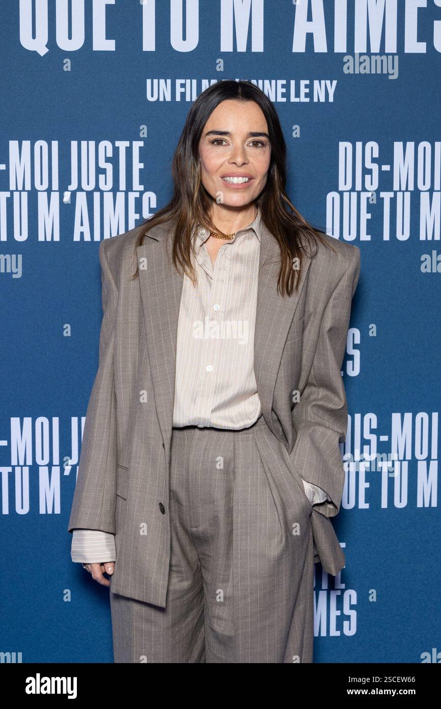 Paris, France. 06th Feb, 2025. Elodie Bouchez attends 'Dis moi juste ...