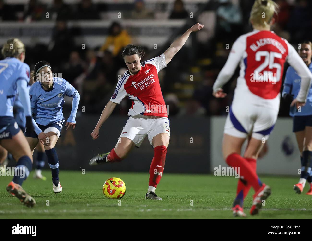 Lotte Wobben Moy of Arsenal during the FA Women's League Cup Semi Final ...