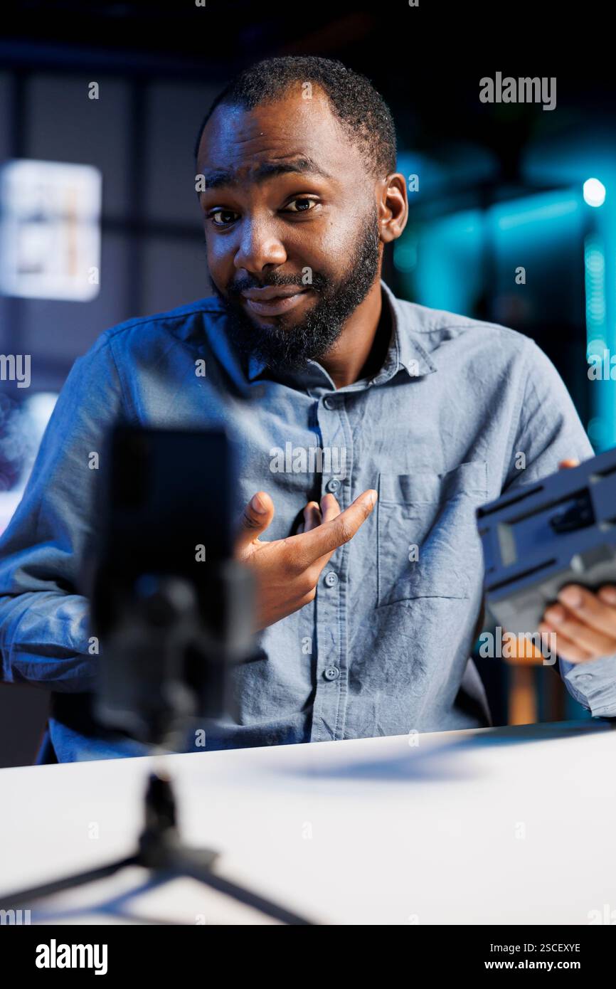 Tech guru excited to review newly released V mount battery, comparing ...