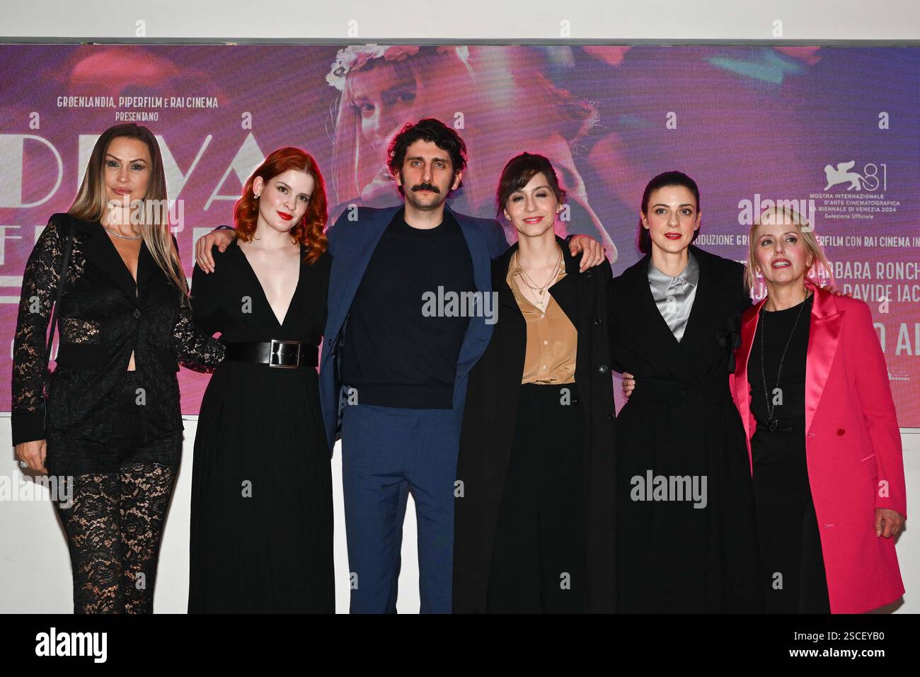Rome, Italy. 06th Feb, 2025. Eva Henger, Tesa Litvan, Pietro ...