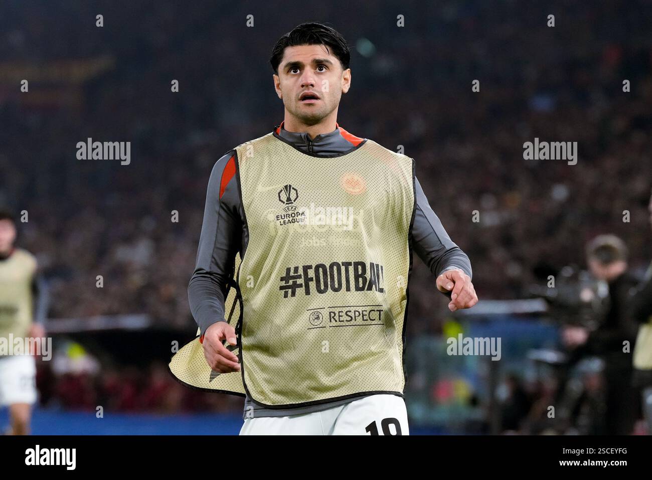 Rome, Italy. 30th Jan, 2025. Mahmoud Dahoud of Eintracht Frankfurt ...