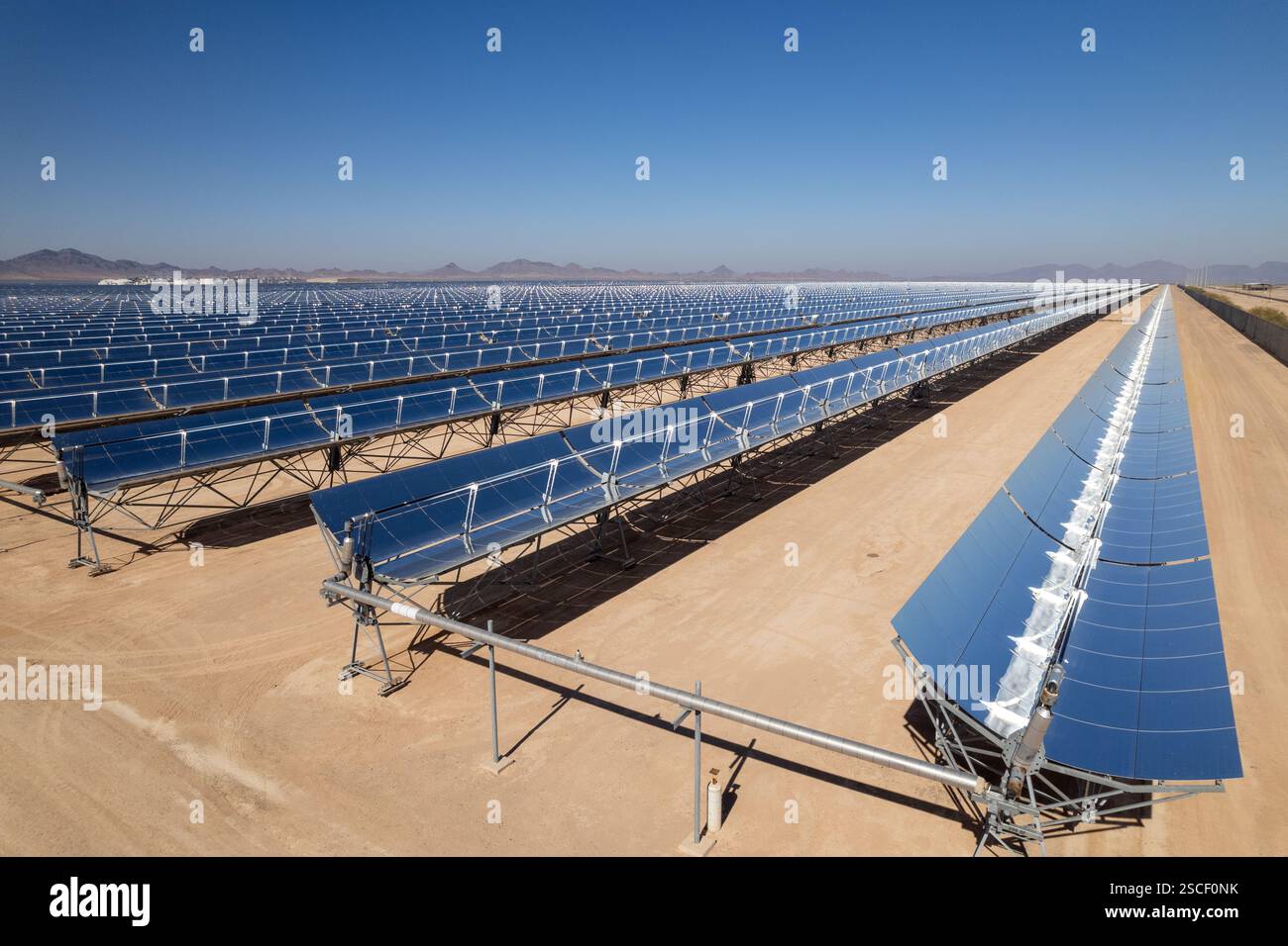 Solana Power Plant Stock Photo - Alamy