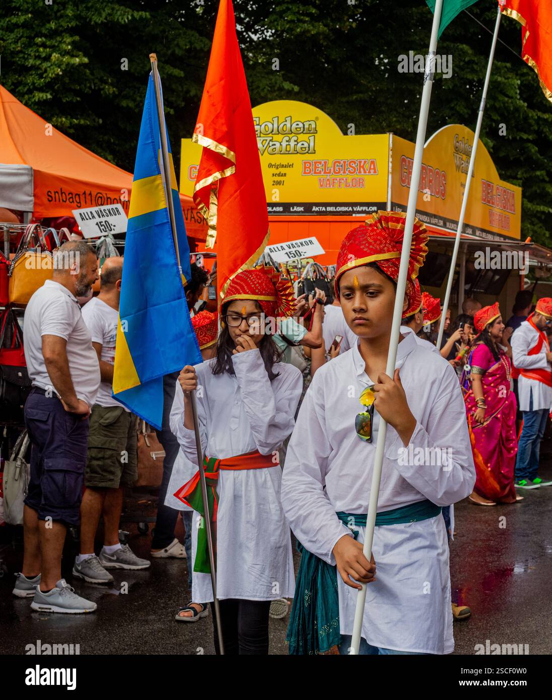Local town carnival where people dress up in costumes from different ...
