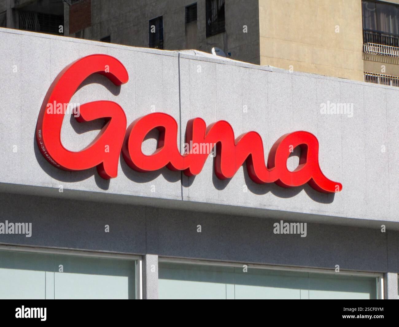 VENEZUELAN SUPERMARKET GROCERY STORE CALLED GAMA.Editorial, editorial ...