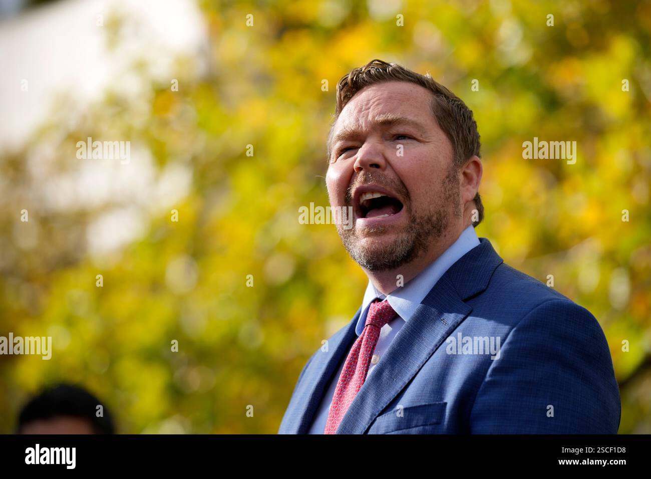 Acting US Attorney Joseph McNally talks to the media about Ippei ...